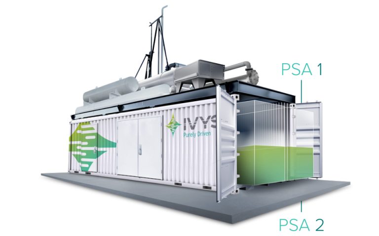 Ivys | Biostream: a fully containerized biogas upgrading solution