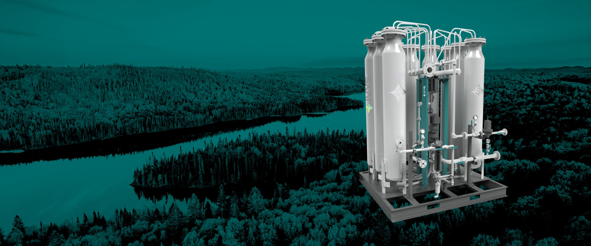 Ivys | Skid mount PSA | Ivys’s large scale solution for RNG